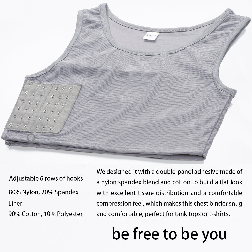 FTM elastic breathable half chest binder – Chest-Binder