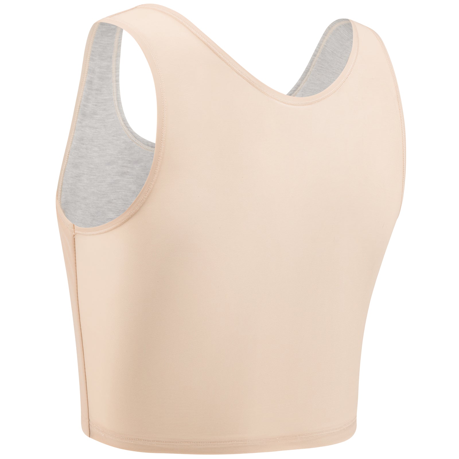 Transgender FTM Zip Up Breathable Half Chest Binder – Chest-Binder